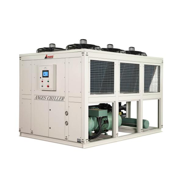 Quality 150Ton Air Cooled Screw Industrial Chiller High Efficiency Cooling Solution for for sale