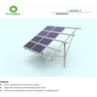 china Easy Installation Single Pole Solar Ground Mount System With Reliable Structure