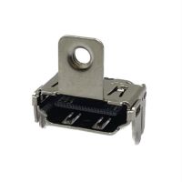 Quality Horizontal SMT plug HDMI Socket Connector Gold Plated Female Type A for sale