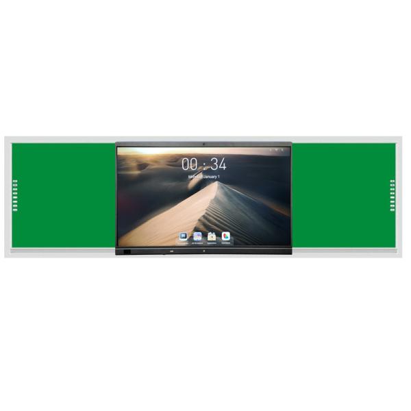 Quality 86'' Intelligent Smart Recordable Blackboard Green Board 4000:1 LED Android 9.0 350cd/m2 Interconnection Blackboard for sale