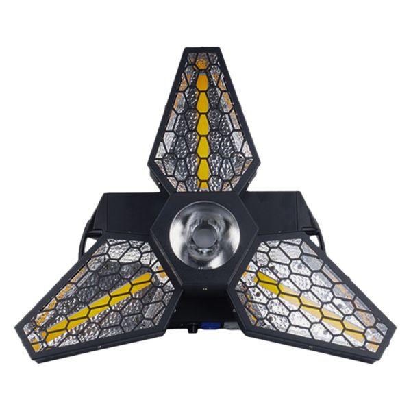 Quality DMX Controlled LED RGB Maple Leaf Rotating Retro Light Versatile Background for sale