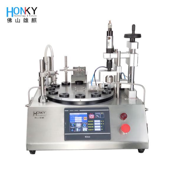 Quality Semi Automatic Essential Oil Filling Machine Desktop 2000BPH for sale