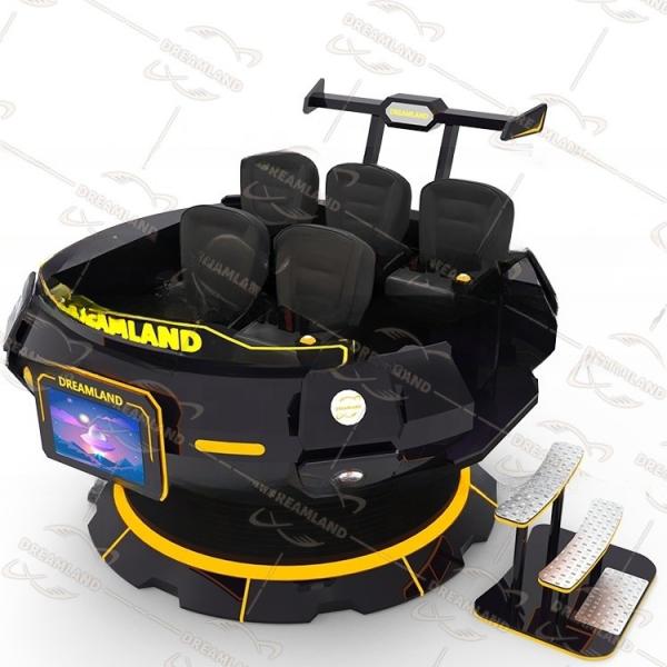 Quality 5 Seats Virtual Reality Cinemas Indoor 9d Vr Chair For Immersive Group Experiences for sale