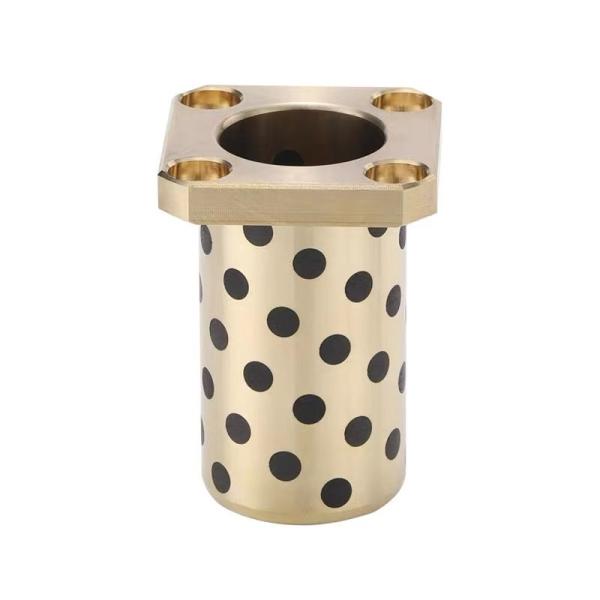 Quality Graphite Impregnated Flange Brass Oilless Bearings for sale