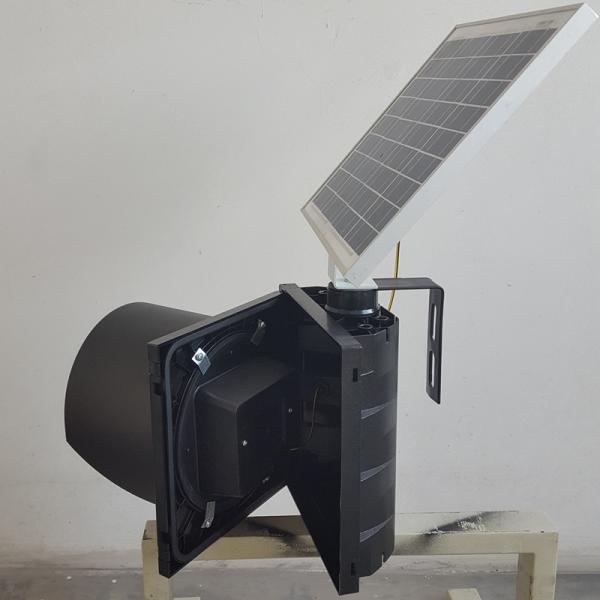 Quality Solar Warning Light 200mm Falsher GQSJD-200-1 Yellow Warning Light for sale