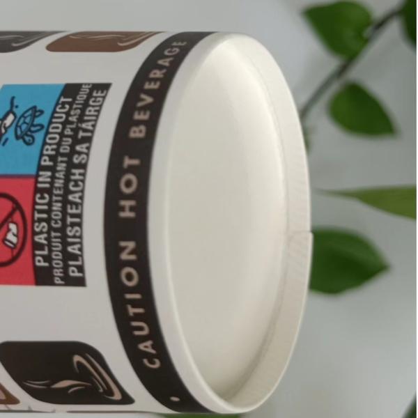 Quality 8 Oz 300g Single Wall Creative Disposable Paper Cup Customized for Your for sale