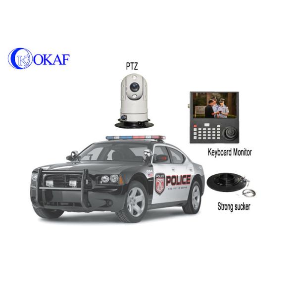 Quality Small Wireless Outdoor Vehicle PTZ Camera Set 720P AHD Signal 1 Year Warranty for sale