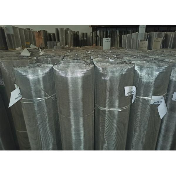 Quality 304L Stainless Steel Woven Wire Mesh Screen / Electro Galvanized Square Mesh for sale