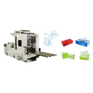 Quality 220v 50Hz V Fold Facial Packing Machine , Paper Wrapping Machine Manually for sale
