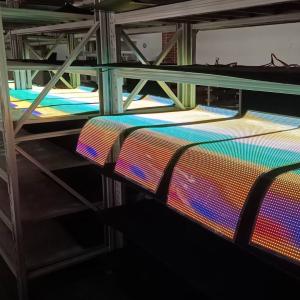 Quality P6 P10 Transparent LED Display Panel Flexible Full Color For Indoor for sale