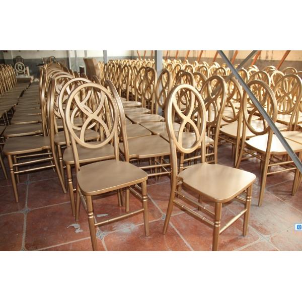Quality NO Folded Solid Wood Material Stackable Banquet Chairs for Hotel Furniture Round for sale