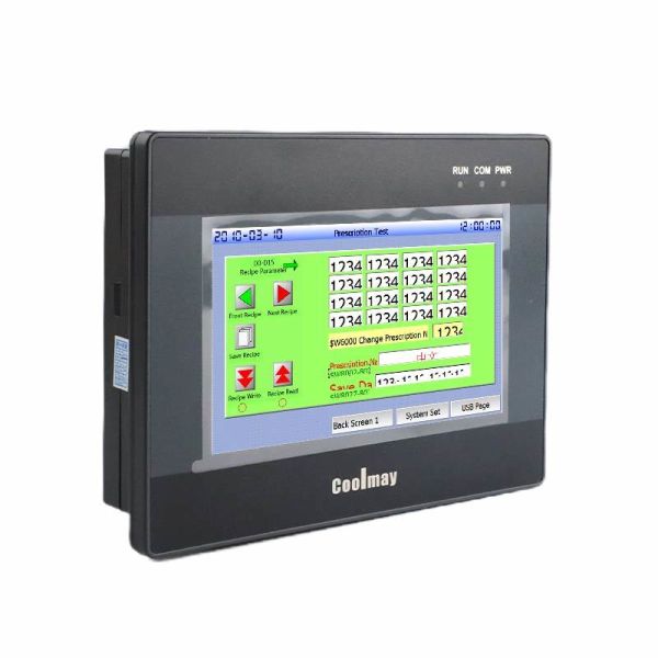Quality Coolmay 4.3 Inch HMI PLC All-in-One with 12DI/12DO and Ethernet Port for for sale