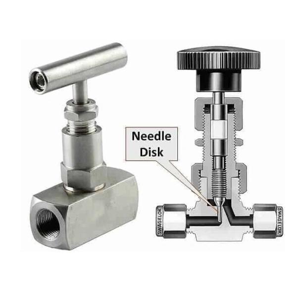 Quality High Pressure 6000 PSI Needle Valve , SS316 Needle Valve 3/8'' BSPP For Gas Oil for sale