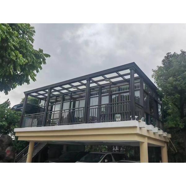 Quality Customized Glass Roof Sunroom Rain Resistance Low Maintenance for sale