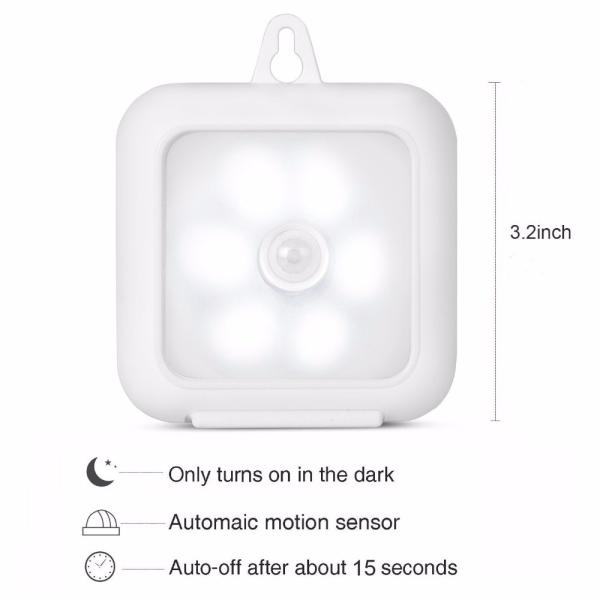 Quality Warm White 10lm 10000Hrs Battery Operated Motion Sensor Light for sale