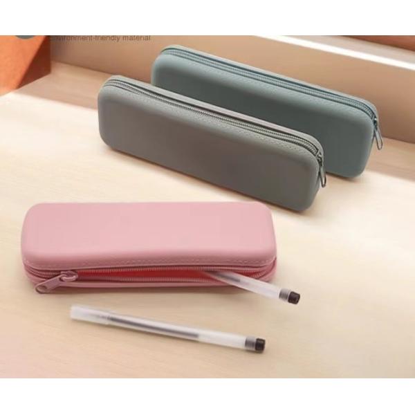 Quality Logo Welcome Customization Student Silicone Storage Bag for Organizing Pens and for sale
