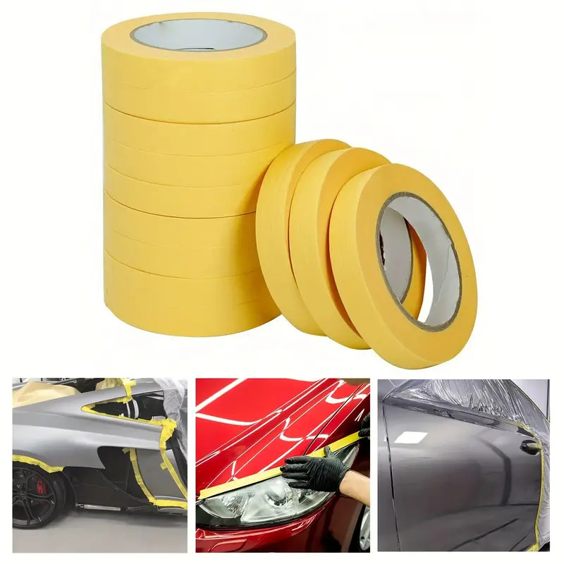 Quality Car Painting Masking Paper Tape and Automotive Tape for sale
