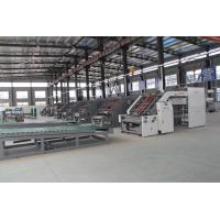 Quality 5 Layers Grey Paperboards Auto Flute Laminator Machine With Litho Paper Feeder for sale