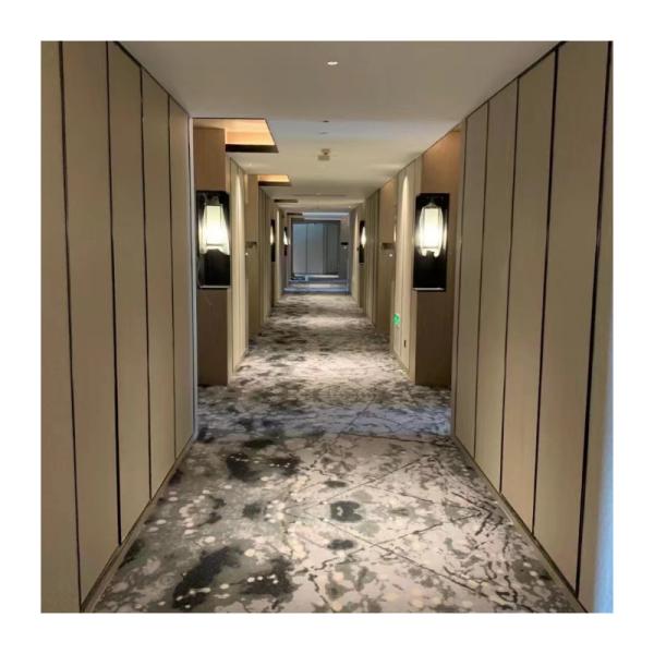 Quality Customized Color Hotel Lobby Wall To Wall Carpet for 5 Star Fire-resistant for sale