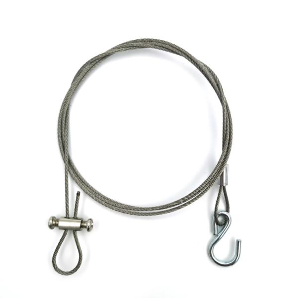 Quality Suspension Kit Cable Gripper Hook For Light Nickel Plated For Hanging Wire Hook for sale