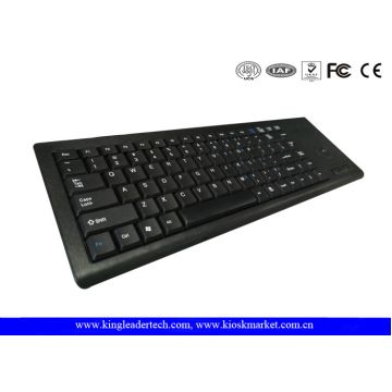 Quality Plastic Industrial Computer Keyboard With Function Keys And Integrated Trackball for sale