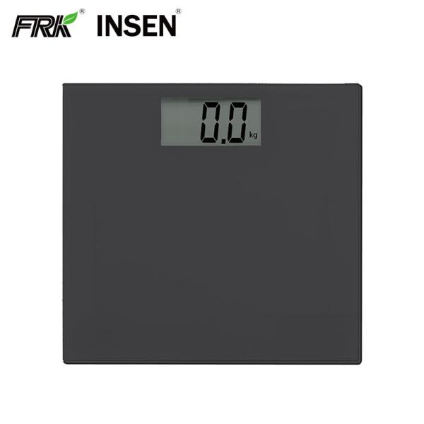 Quality Ultra Thin Large LCD Display 180KG Digital Glass Bathroom Scale for sale