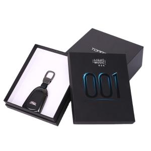 Quality Luxury Exquisit Rectangle Black Matte Men Gift Boxes Lid And Base for sale