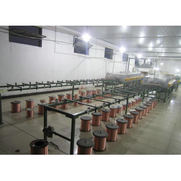 Quality 300M / Min Wire Annealing Machine Apple Green 3.5M Furnace Length for sale