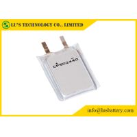 Quality Soft Cell 3V Ultra Thin Battery 1200mah CP502440 primary lithium battery for sale
