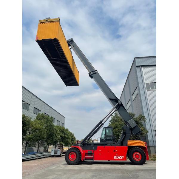 Quality 45000kg Container Reach Stacker With  QSM11-330 Engine for sale
