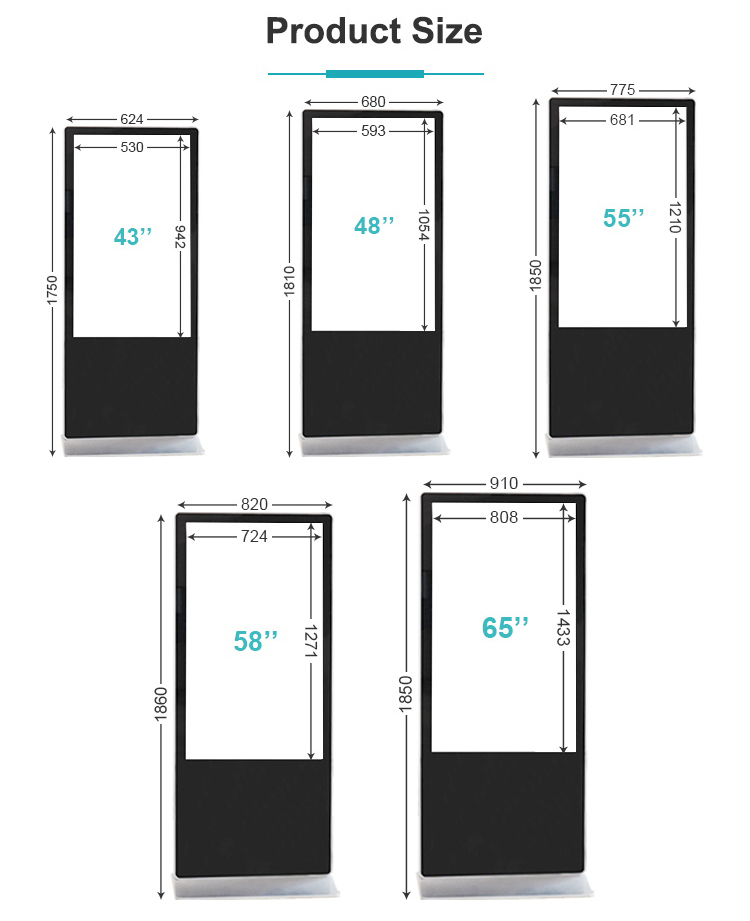 touch screen information kiosk
