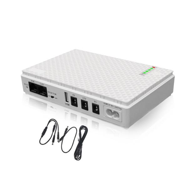 Quality Diverter Support Mini DC Ups 12v For WiFi Router 8800mah Battery Backup Power for sale