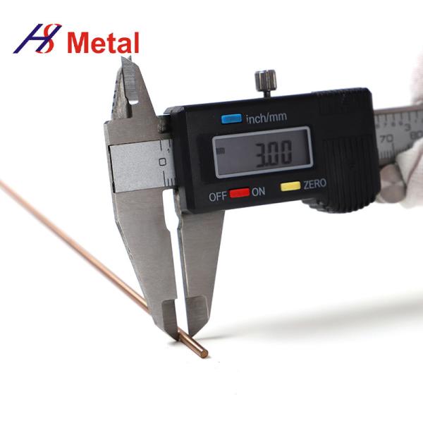 Quality ECM Electrodes Tungsten Alloy Products Copper Tungsten Round Bar for sale