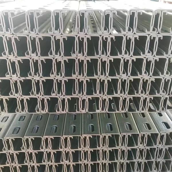 Quality P1000sl Slotted Unistrut Galvanized Channel 10 Ft 41mm 21mm Custom for sale