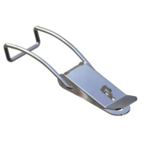 Quality Self Locking Galvanized Spring Loaded Toggle Latch Shockproof With Keyhole for sale