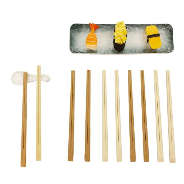 Quality Healthy Japanese Sushi Chopsticks Convenience Disposable Bamboo Chopsticks for sale