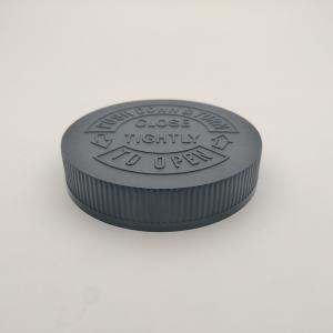 Quality ISO9001 Black 89mm Child Resistant Cap With Wide Mouth for sale