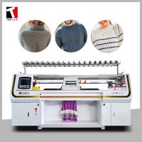China Single Head Knitted Sweater 10G Flat Knitting Machine Automatic factory