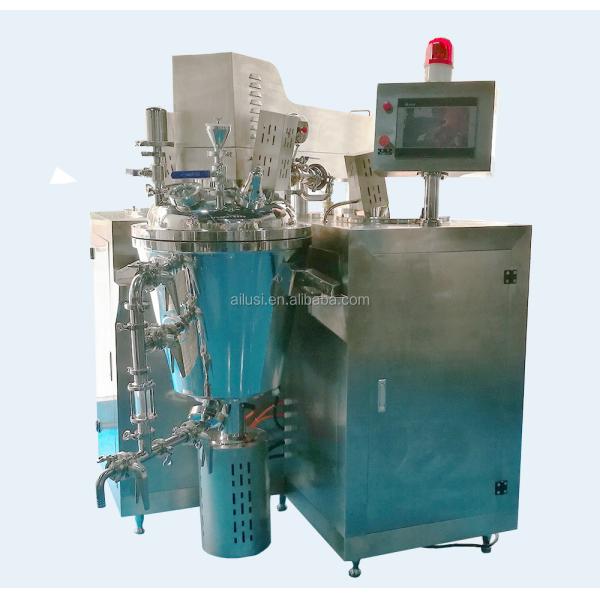 Quality Stainless Steel Hydraulic Lifting Vacuum Mascara Homogenizing Emulsifier for sale