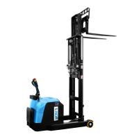 Quality Stand On Electric Reach Trucks 1500kg Hydraulic Battery Operated for sale