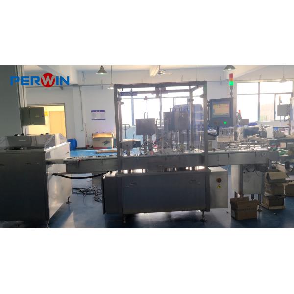 Quality High Capacity Automatic Vial Filling Line For Efficient Filling 1 - 10ml Range for sale