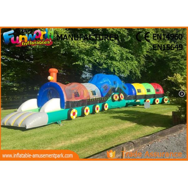 Quality Interesting Inflatables Obstacle Course For Amusement Park / Fun City for sale