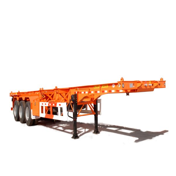 Quality 20ft to 40ft Extendable Moving Intermodal Chassis Trailer for Container for sale