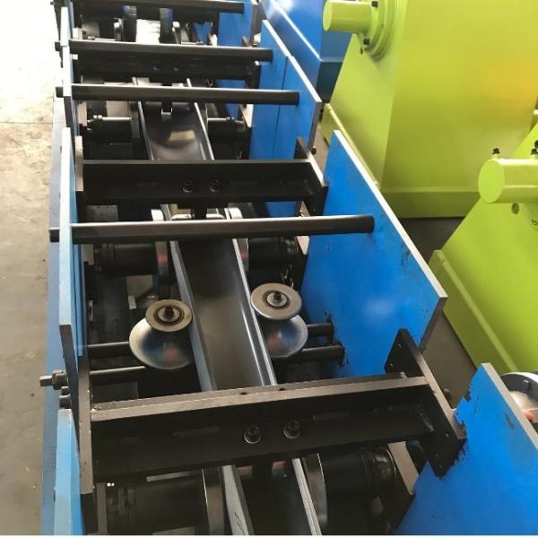 Quality PLC Controlled Gutter Downspout Roll Former Machines 10m/Min-20m/Min for sale