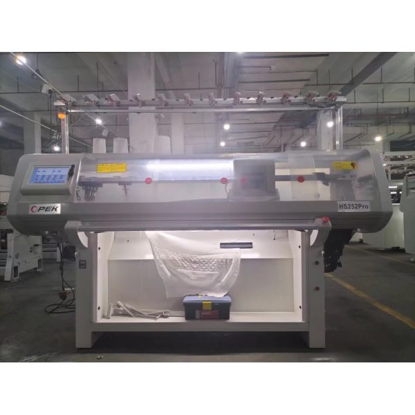 Quality 52 Inch Flat Collar Knitting Machine Featuring Double System and Computerized for sale