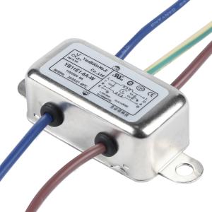 Quality One Stage Single Phase Filter 6A Low Leakage Current Power Line Filter for sale