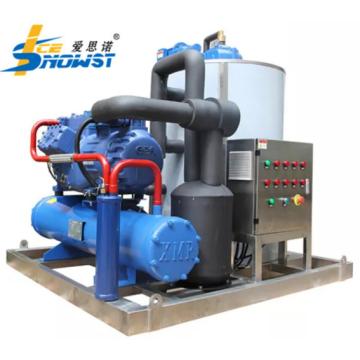 Quality PLC Control Seawater Flake Ice Machine Maker 8 Ton for sale