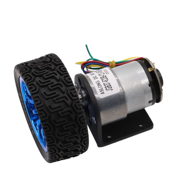 Quality 37mm Small DC Gear Motors 12V 24V micro gear motor with encoder for sale