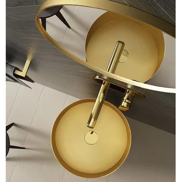 Quality Luxury Metal Sink Pedestal , Freestanding Pedestal Basin Stainless Steel 304 for sale