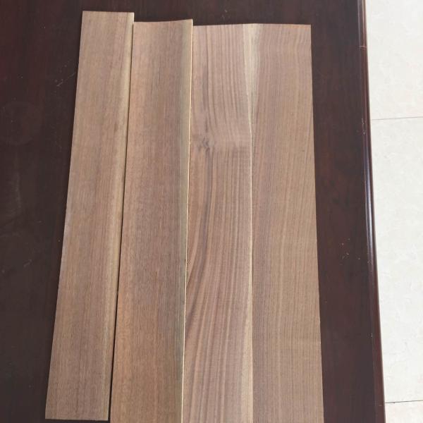 Quality American Walnut flooring veneers; Walnut top layer for flooring, black walnut lamellas for engineered floors for sale
